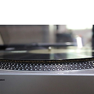 Turntable Slip Mat Rubber Cork – Anti Static 1/8 thick Vinyl Record Player Slipmat by Record-Happy. A Basic and Defining Upgrade for The Demanding Audiophile. Improves Sound Quality and Reduces Noise