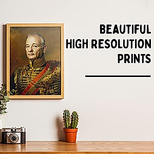 Murray Poster - Funny Celebrity Art - Faux Oil Painting Print - Novelty Pop Culture Artwork Gift9