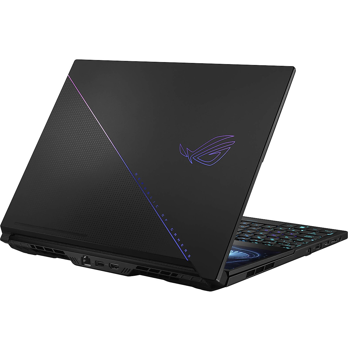 ASUS ROG Zephyrus Duo 16 Gaming & Entertainment Laptop (AMD Ryzen 7 6800H 8-Core, 32GB DDR5 4800MHz RAM, 1TB PCIe SSD, GeForce RTX 3060, 16.0" 165 Hz Touch Win 11 Pro) Refurbished (Renewed)