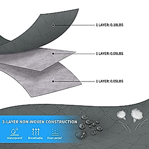 60L Clothes Storage & 90L Underbed Storage Bags, Clothes Storage Bins Foldable Closet Organizers with Durable Handles with Clear Window for Clothes Pillow Blankets Bedding