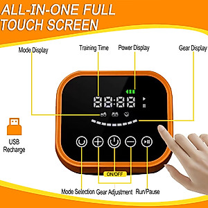 Rehabilitation Robot Gloves Upgrade Stroke Hand Therapy Equipment, Automatic Hand Trainer Gloves with USB Chargeable