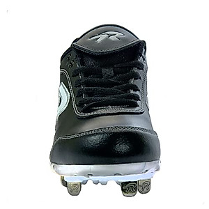 Ringor - Women's Dynasty 2.0 Spike Cleats (10 - Black/White)