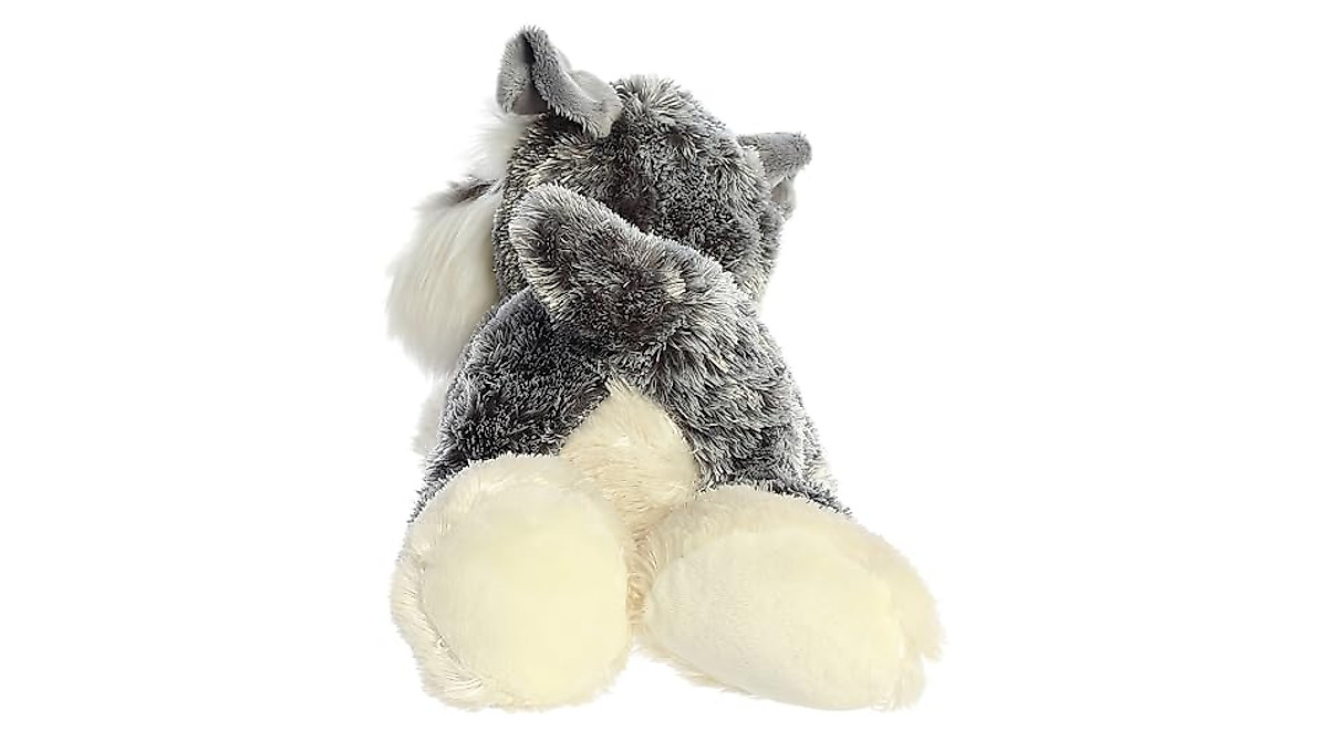 Aurora Adorable Flopsie Ludwig Stuffed Animal - Gray 12in