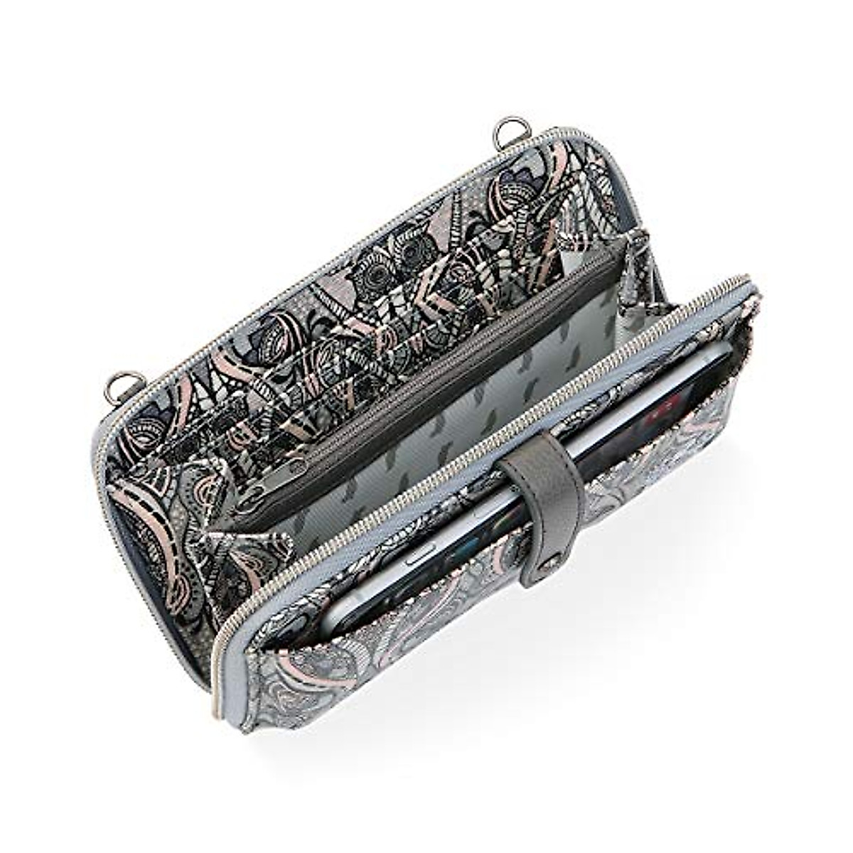 Sakroots Large Smartphone Crossbody Bag, Dove Soulful Desert