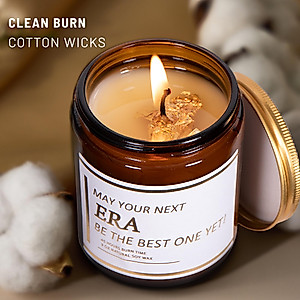 Music Lover Birthday Gift,May This Be Your Best Era Scented Candle, Music Fans Celebration Decor Accessories,9oz Pure Soy Wax Handcrafted, Lavender Scent.