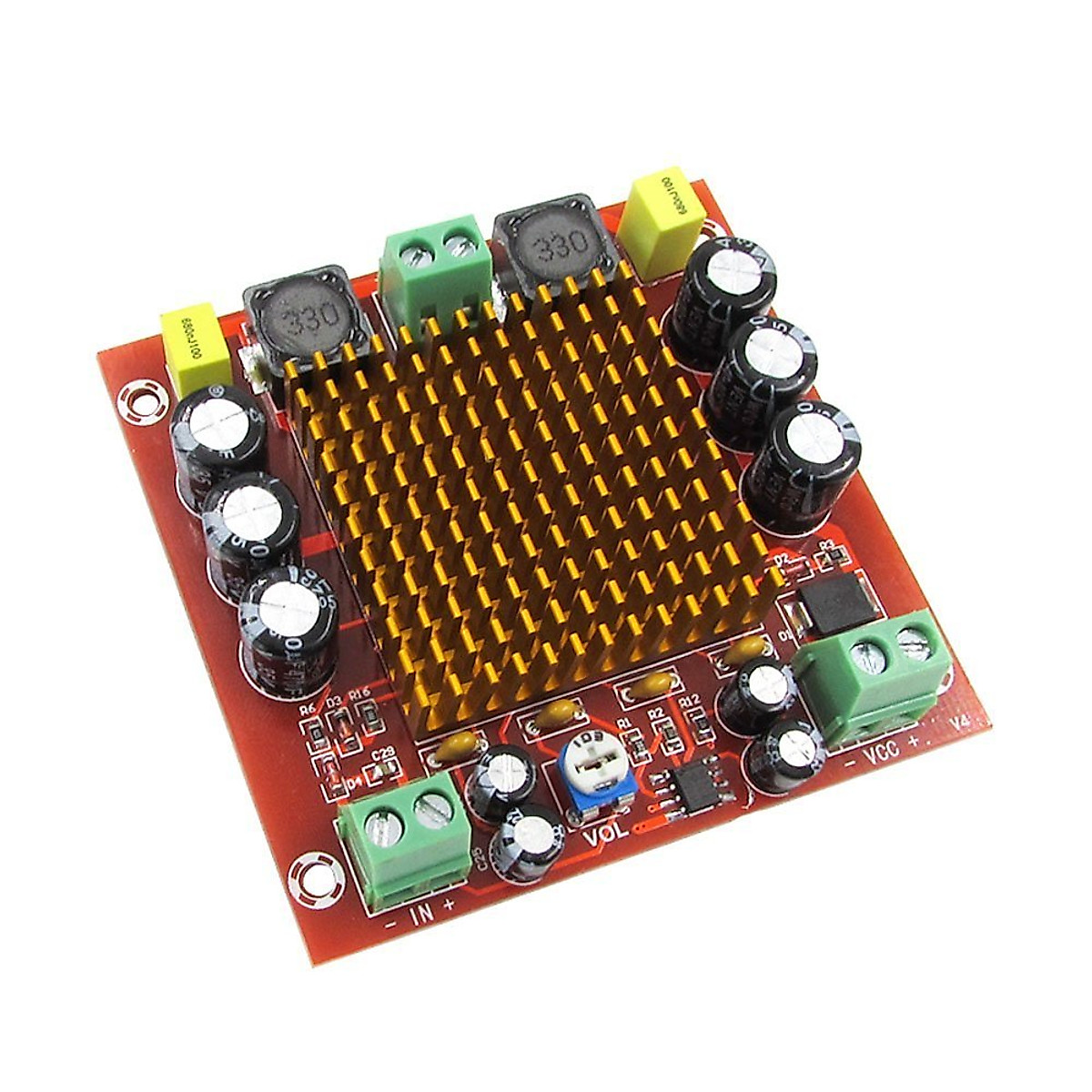 DollaTek TPA3116D2 Mono Channel Digital Amplifier Board NE5532 150W DC12-26V AMP Module for Car Home Theater and DIY Audio