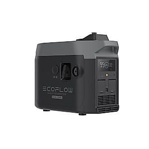 EF ECOFLOW 1800W Dual Fuel Smart Generator with Both LPG and Gas Powered Support, Smart Control, for Home Battery Backup, Emergency, Applicable for DELTA Pro/DELTA Max/DELTA 2/DELTA 2 Max
