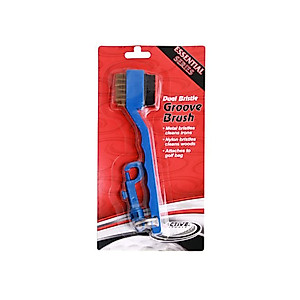 ProActive Sports, Groove Doctor Retractable Brush and Groove Cleaner, For Golf Clubs and Cleats Re-grooving, Sharpening and Cleaning, The Ultimate Golf Accessory, Keep Your Clubs Clean & Sharp, Blue