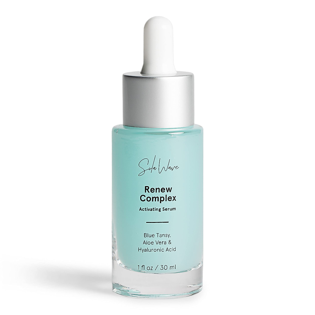 Solawave 4-in-1 Facial Wand and Renew Complex Serum Bundle | Red Light Therapy for Face and Neck | Microcurrent Facial Device for Anti-Aging | Face Massager with Anti-Wrinkle Serum | Rose Gold