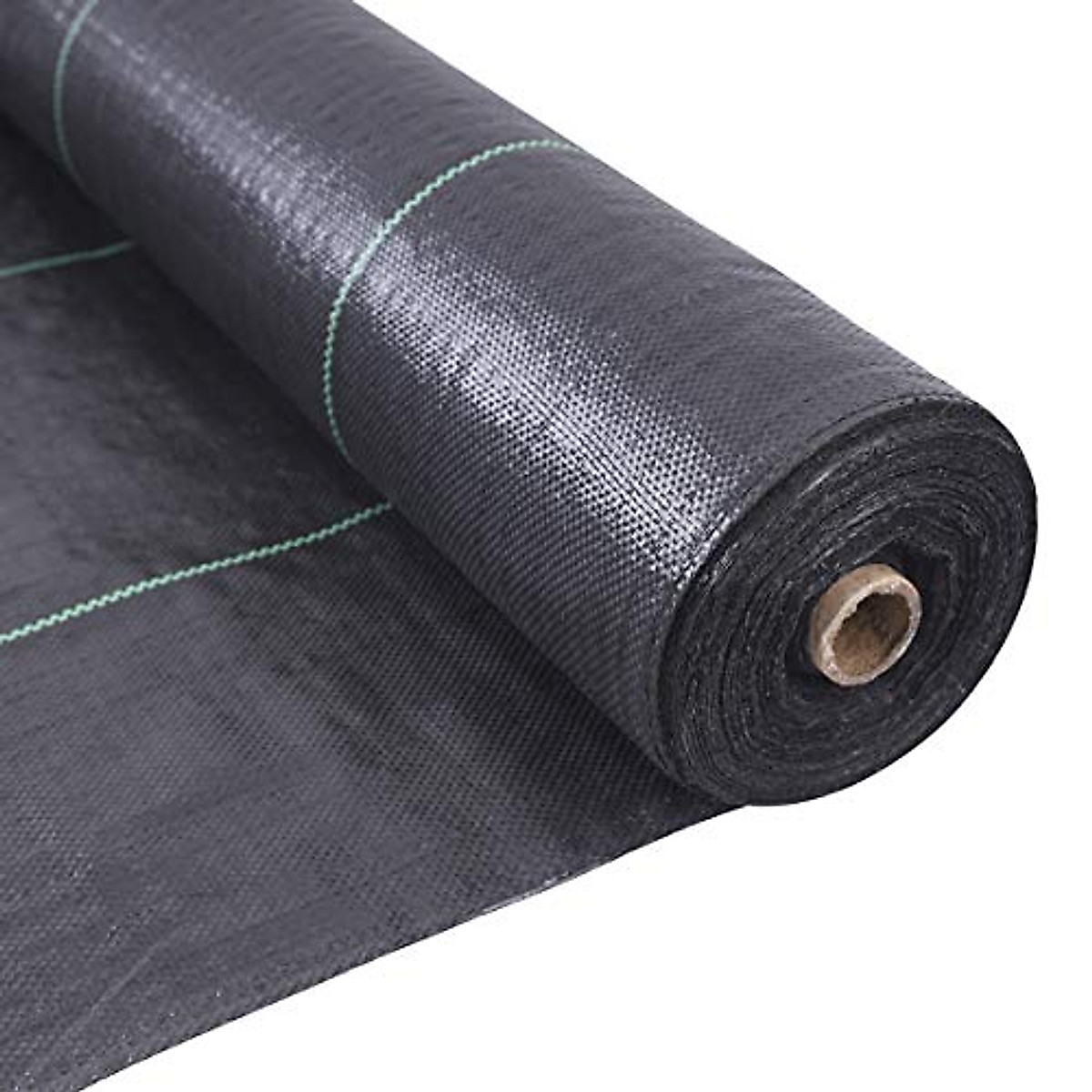 EXTRAEASY 4ft x 100ft Weed Barrier Landscape Fabric Heavy Duty,Premium 3.2oz Ground Cover Weed Block Gardening Mat,Easy Setup & Superior Weed Control (4ftx100ft)