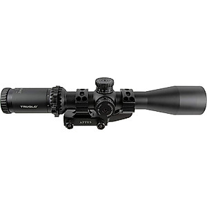 TruGlo Eminus Tactical Hunting Shooting Durable Waterproof Fogproof Shock Resistant 30mm One-Piece Aluminum Tube Illuminated TacPlex-MOA Reticle Riflescope | Flip-Up Lens Cap Included | 3-9 x 42mm