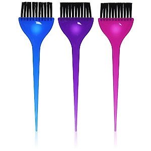 Soft 'N Style 3 Piece Translucent Dye Brush Set