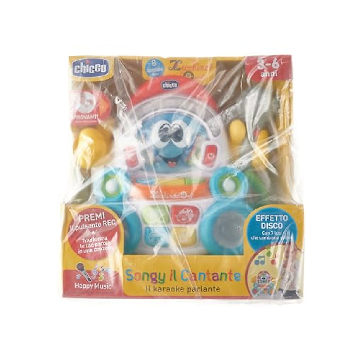 chicco 00009492000000 Songy The Singer Electronic Music Game Karaoke 3-6 Years