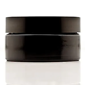 Infinity Jars 200 ml (6.76 fl oz) Cosmetic Style Ultraviolet Refillable Empty Glass Screw Top Jar