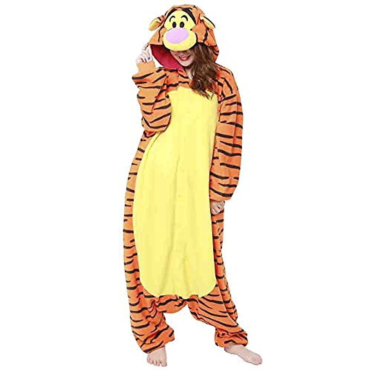 SAZAC Tigger Kigurumi - Onesie Jumpsuit Halloween Costume