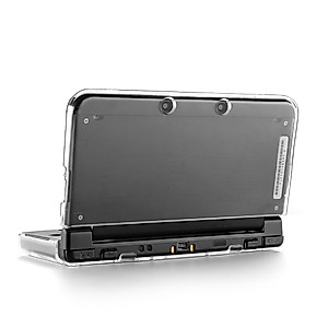 TNP Case Compatible with [ NEW Nintendo 3DS XL LL 2015 ] - Ultra Clear Crystal Transparent Hard Shell Protective Case Cover Skin for New Nintendo 3DS XL / 3DS LL 2015 [New Modified Hinge-less Design]