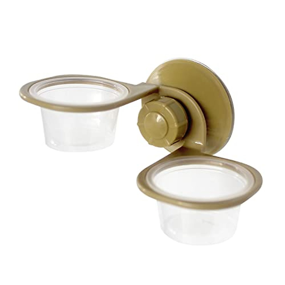 Gecko Lizard Bearded Feeding Gecko Food Water Bowl Worm Dish Suction Cup Feeder Supplies for Small Reptiles Reptile Feeder Tongs Insects Live Dish Escape Proof Bowl Automatic Plastic