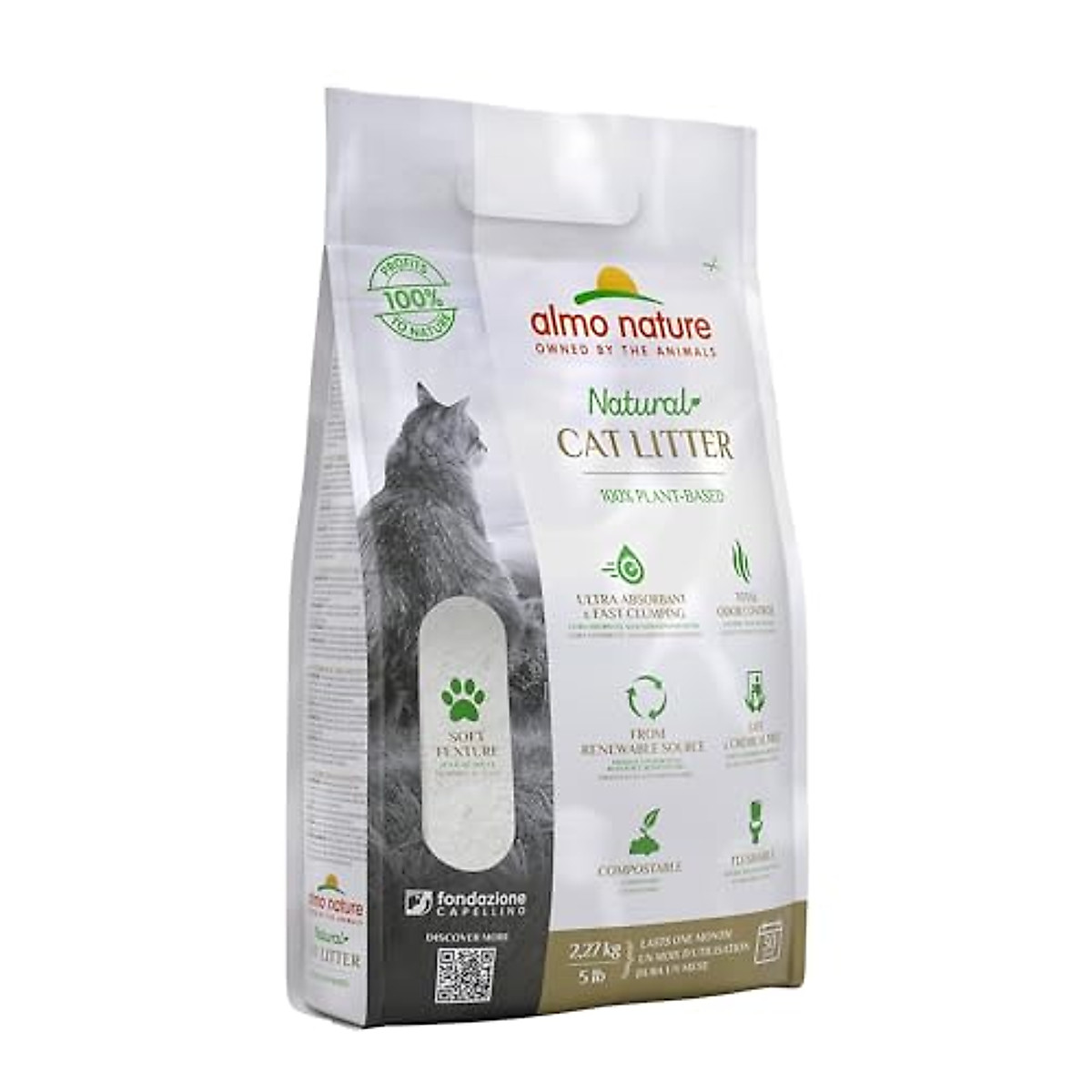 almo nature Cat Litter 2,27 Kg/5 lb (76)