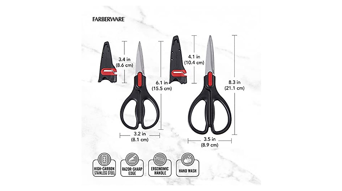 Farberware Utility Shears Set – Kitchen Essentials