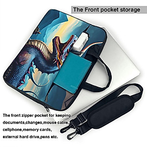 HYTTER Laptop Bag - Portable, Stylish, And Durable - Ideal For Both Men And Women Roaring Dragon 14 Inch