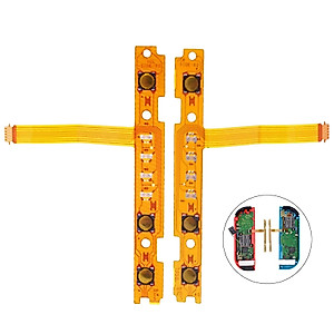 Onyehn 5in1 ZL ZR L SL SR Button Key Ribbon Flex Cable Replacement Part for Nintendo Switch NS Joy Con Controller