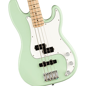 Squier FSR Affinity Series Precision Bass, Surf Green, Maple Fingerboard