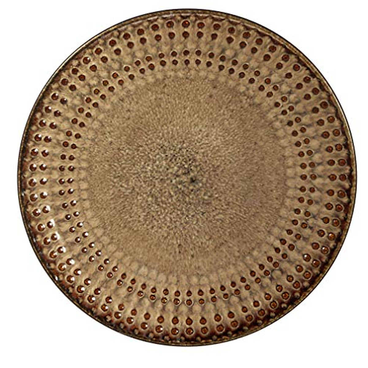 Pfaltzgraff Cambria 16-Piece Stoneware Dinnerware Set, Service for 4, Dark Brown