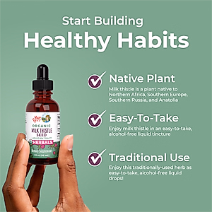 Mary Ruth's Organic Milk Thistle Seed Liquid Extract, 1 FZ