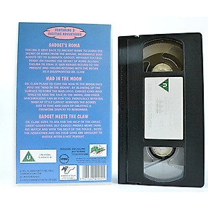 Inspector Gadget - 3 exciting adventures: Gadget's Roma, Mad in the Moon & Gadget Meets the Claw [VHS]