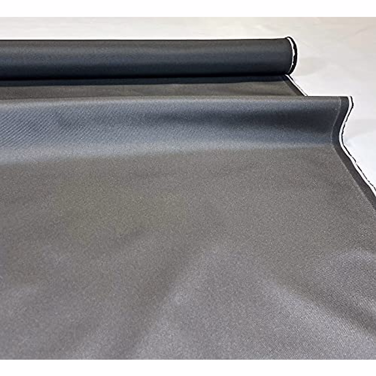 USA Fabric Store Black Ballistic 1680D Nylon Fabric 60 Inches Wide Cordura Water Repellent Coated DWR, By the yard