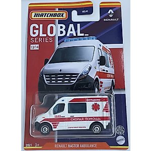 Matchbox - Renault Master Ambulance - Global Series 13/14 [White]
