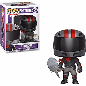 Funko Burnout: Fortnite x POP! Games Vinyl Figure & 1 POP! Compatible PET Plastic Graphical Protector Bundle [#457 / 34468 - B]
