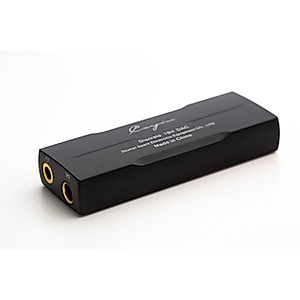 CAYIN RU7 Portable USB DAC/Amp Dongle with 1-Bit Resistive Ladder DAC, DSD64/128/256 Support, OLED Screen, and Included Leather Case