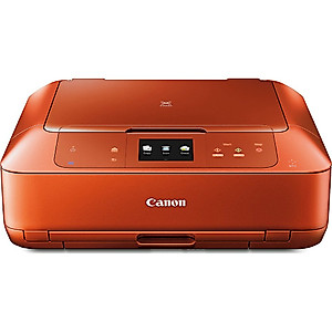 CANON MG7520 Wireless Color Cloud Printer with Scanner and Copier: Mobile, Smart Phone, Tablet Printer, and AirPrint(TM) Compatible,Burnt Orange