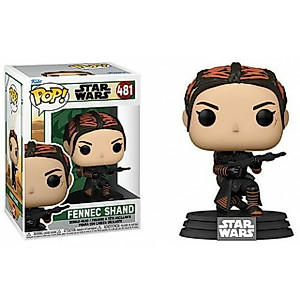 Funko Star Wars: Book of Boba Fett - Fennec Shand Pop! Vinyl Figure (Bundled with Compatible Pop Box Protector Case)