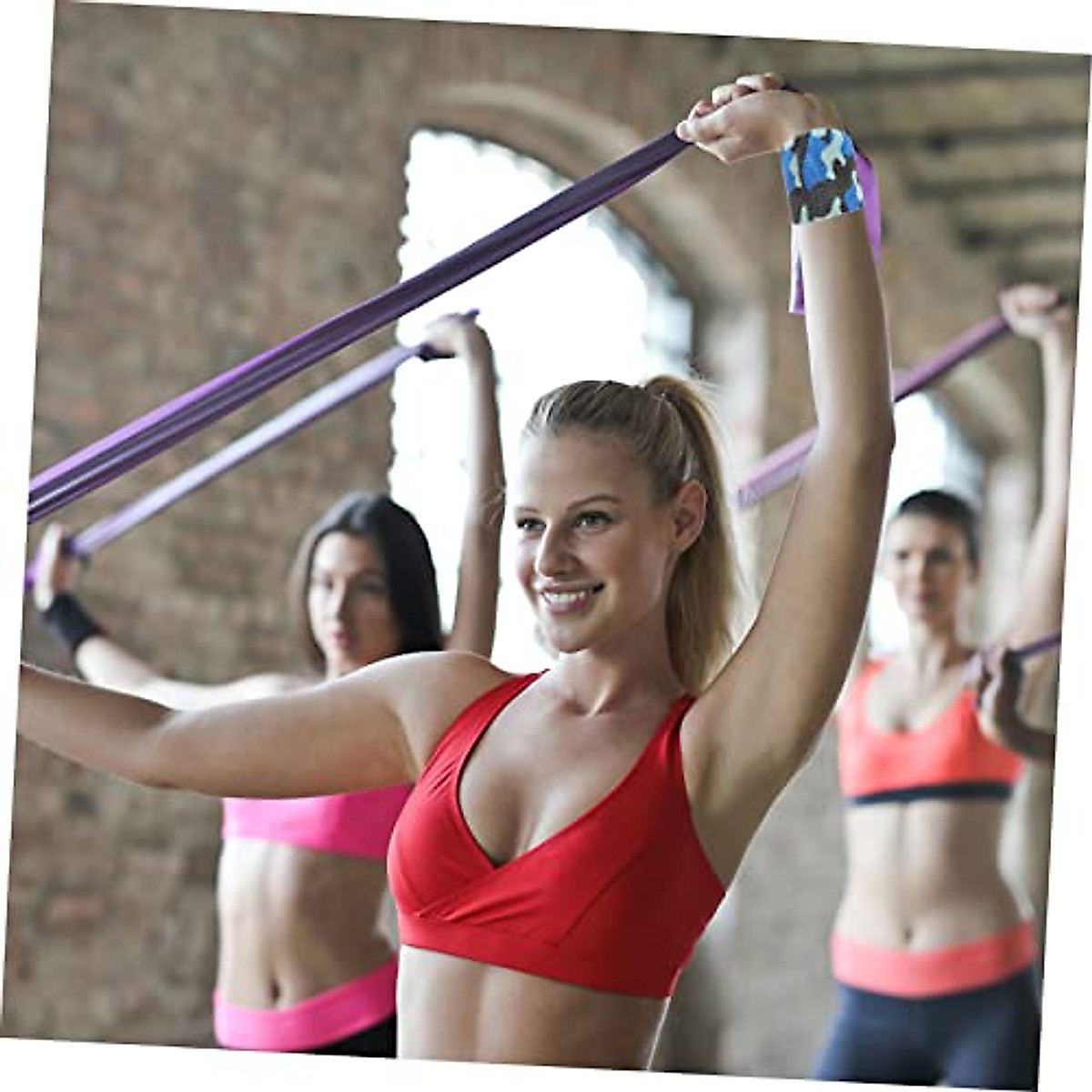 CLISPEED 6pcs Sports Tape Camo Tape Elastic Bandages Elastic Wrap Bandages First Aid Tape Sticky Bandage Wrap Stretchy Bandage Fitness Wrap Tapes Adhesive Muscle Tapes Cohesive Bandage Tape