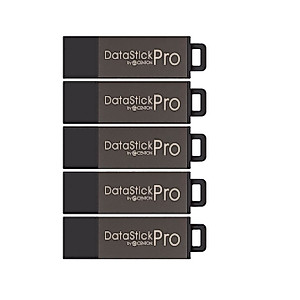 Centon DataStick Pro USB 2.0 Flash Drive 4GB x 5, Grey