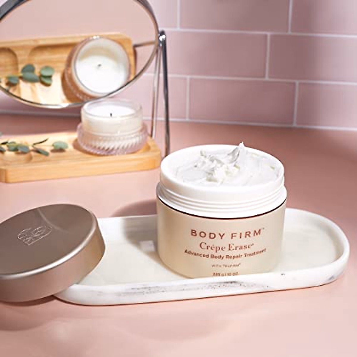 Crépe Erase Advanced Body Repair Treatment | Anti Aging Wrinkle Cream for Face and Body, Support Skins Natural Elastin & Collagen Production - 10oz (Fragrance Free)