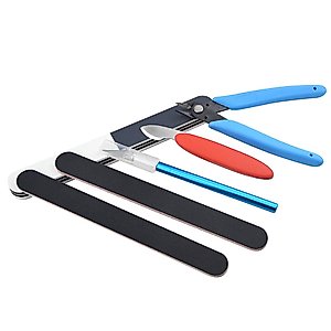 XINGYHENG 15Pcs Modeler Basic Tools Craft Set for Gundam Model Tools Kit with Plastic Box for Model Assemble Car Hobby Model Building Repairing and Fixing DIY Craft kit