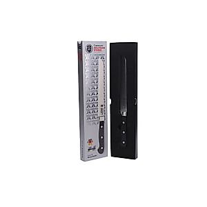 Cuisine::pro® Wolfgang Starke 8 Inch Bread Knife - Premium Quality German Stainless Steel, Ice-Hardened & Double Sharpened, Triple-Riveted Polymer Handle, Kitchen Essential