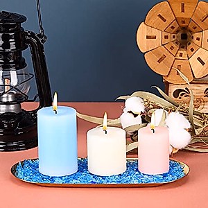 Crushed Glass for Crafts Broken Glass Pieces Decorative Reflective Tempered Crushed Mirror Pieces Vase Filler Crush Glass for Vase Pool, Bar, Fish Tank, Garden Decoration (Aqua Blue,2 Pound)