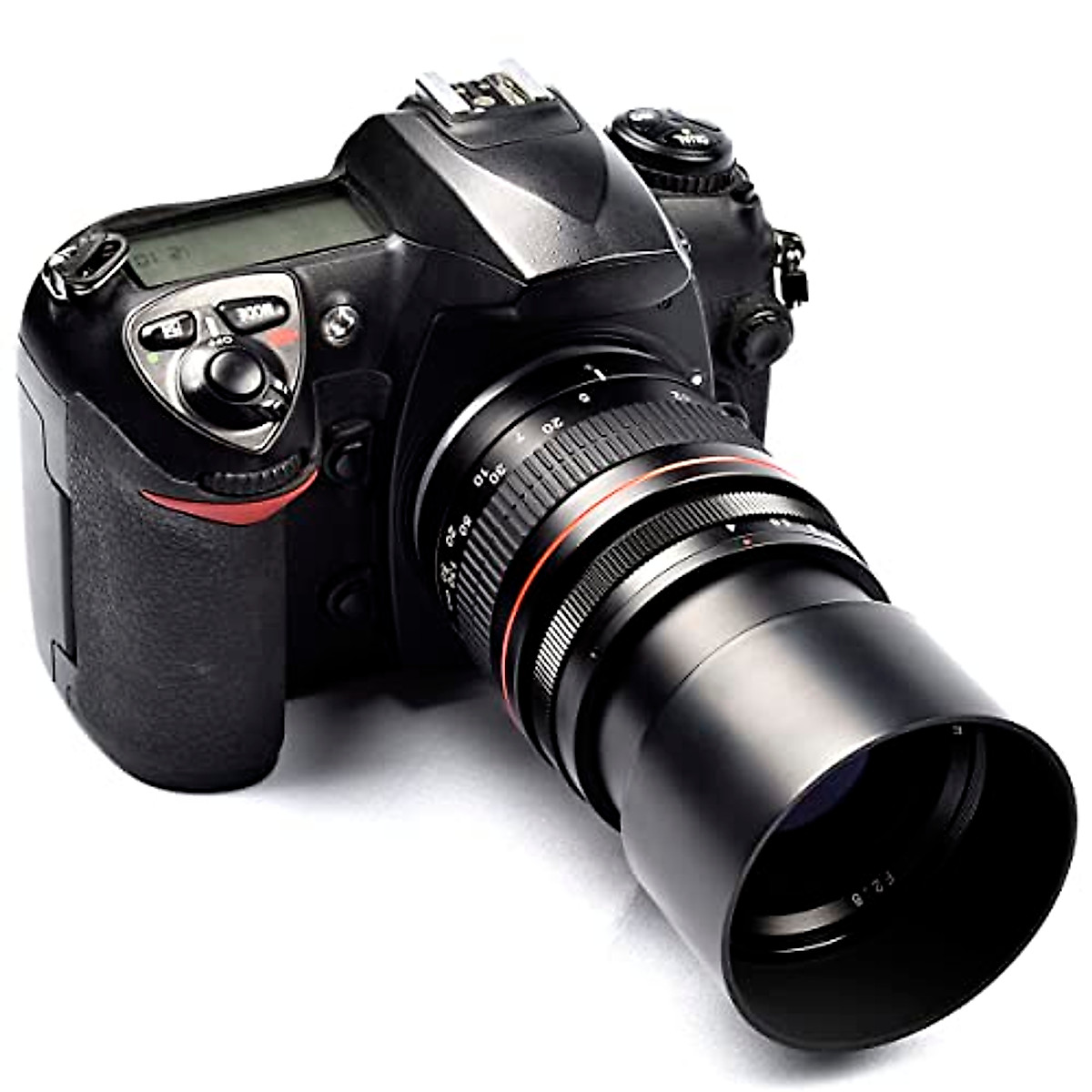 Lightdow 135mm f/2.8 FE UMC Full Frame Telephoto Lens for Canon Rebel EOS 80D 77D 70D 60D 50D 7D 6D 5D 5DS 1DS T7i T7s T7 T6s T6i T6 T5i T5 T4i SL2 and SL1 Digital SLR Cameras Black