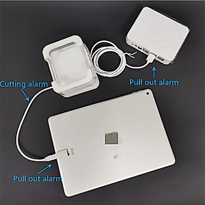 4 Port Tablet Display Anti-Theft System with Charging Function US Plug (for Applr Interface)