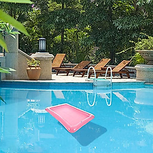 Food Tray 2pcs Luau Inflatable Serving Bars Ice Buffet Salad Serving Trays for Indoor Outdoor Beach Luau Party, Picnic, and Pool Party Party Cooler