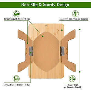 BAMBOOTRAY Couch Arm Table,Sofa Clip on Tray for Armrest Tray,Sofa Arm Table with Phone Holder,Couch Table for Living Room Bedroom,TV Tray Table for Eating & Drinking