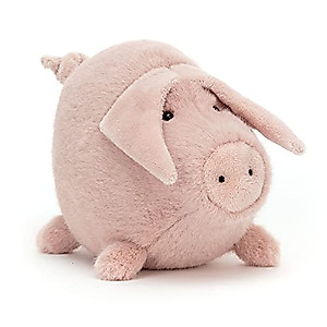 Jellycat Higgledy Piggledy Pink Pig Stuffed Animal, 5.5 inches | Farmyard Plush Toy | Classic Children's Gift