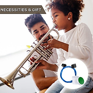 7 Pieces Trombone Care Cleaning Kit Maintenance Kit Flexible Brush Slide Grease Mouthpiece Brush Valve Cleaning Cloth Casing Brush Cleaning Rod White Gloves for Instruments