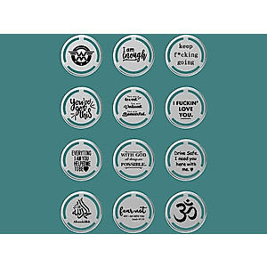 Inspirational Words Symbols God Love 925 Sterling Silver Charm Bead For Pandora & Similar Charm Bracelets or Necklaces (I Fuckin' Love You)