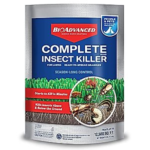BioAdvanced Complete Brand Insect Killer for Lawns, Granules, 10 LB