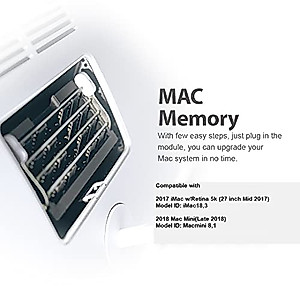 V-Color 32GB(2 x16GB) DDR4 2400MHz for iMac 2017 27-inch w/Retina 5K Display & 21.5-inch w/Retina 4K or Non-Retina Display DDR4 iMac SO-DIMM CL17 1.2V (TN416G24D817K-VC)